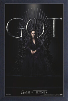 GAME OF THRONES MELISANDRE 13x19 FRAMED GELCOAT POSTER HBO TV FINAL ...