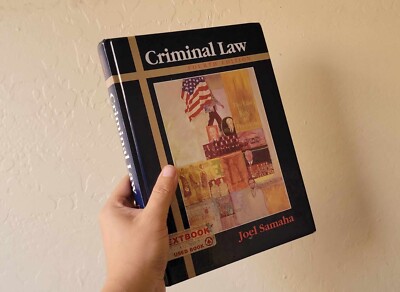 Criminal Law by Joel Samaha (1993, Hardcover) 9780314007742| eBay
