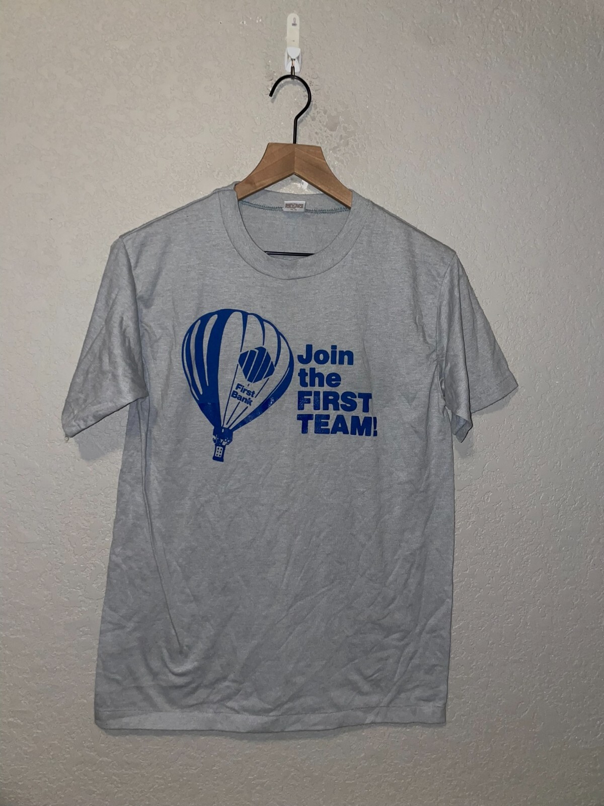 1970s Vintage 1st First Bank Join The First Team Gray… - Gem