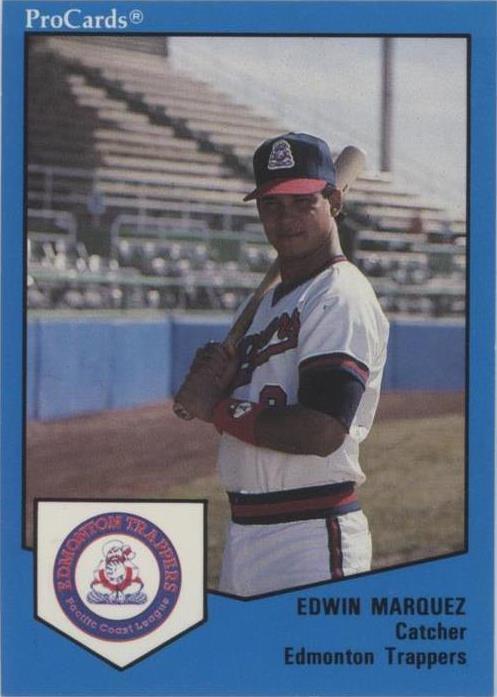 1989 ProCards Minor League Team Sets - Edwin Marquez #552 (RC) for sale online | eBay