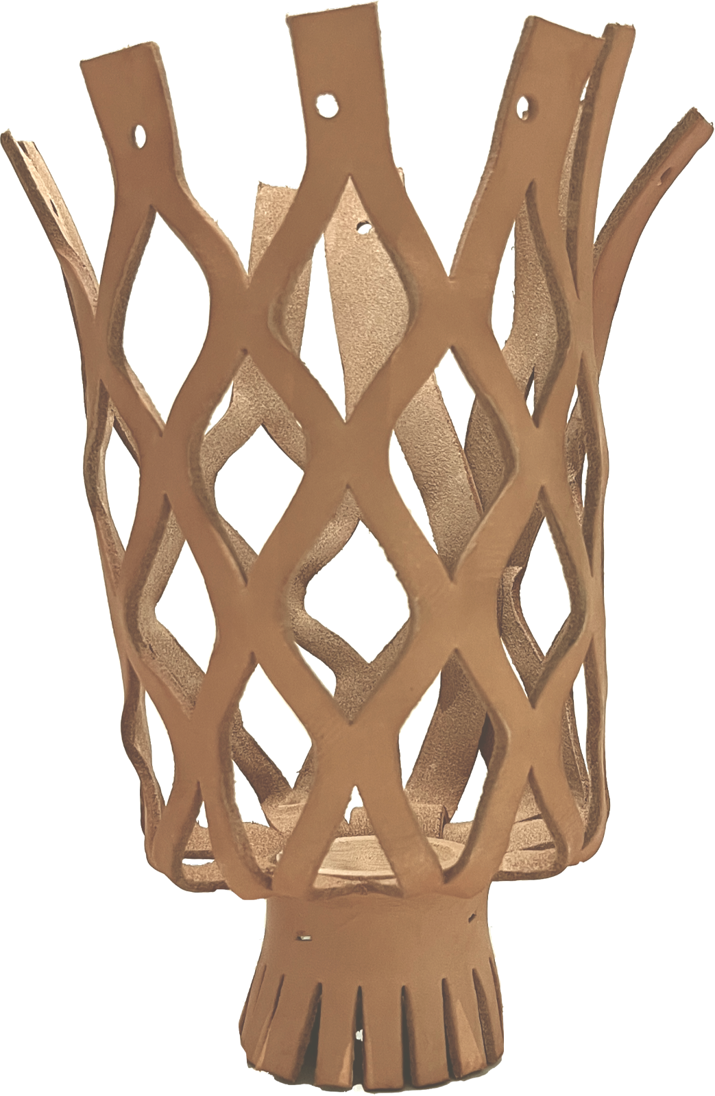 Set of 6pcs Genuine Leather Pool Table Pocket Net Replacement NATURAL ...