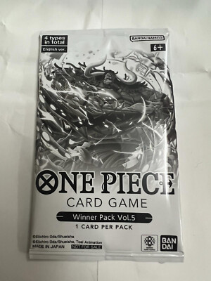 Tournament Winner Pack Vol. 5. Booster - Sealed - Promo - One Piece ...