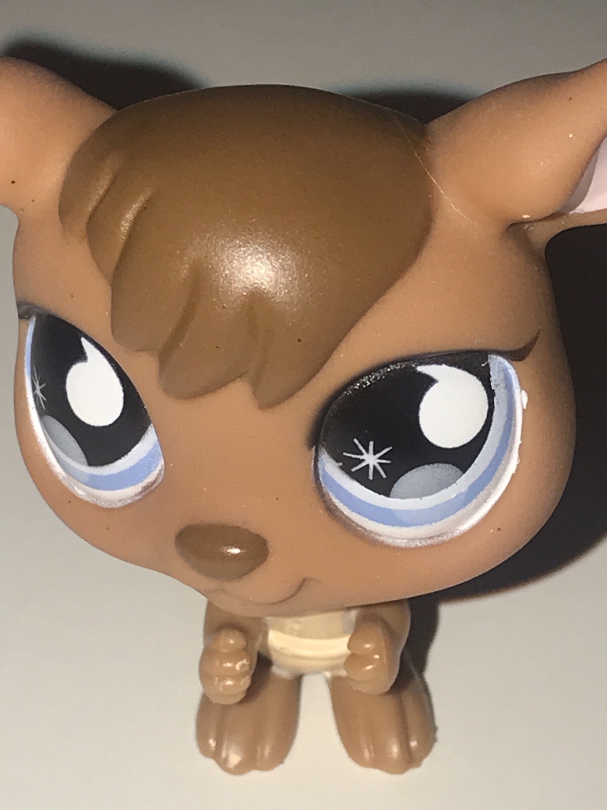Littlest Pet Shop Kangaroo Brown Blue #LPS 682 | eBay