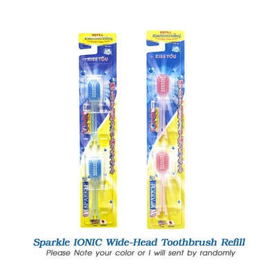 Toothbrush Head Refill of Sparkle IONIC Wide-Head Toothbrush Oral Care Healthy | eBay