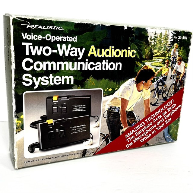 Realistic Trc504 Two-way Audionic Communication System for sale online ...