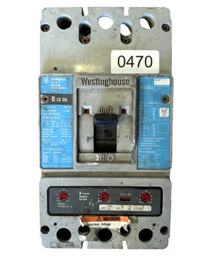 WESTINGHOUSE SERIES C KD3400F/ Circuit Breaker W/ Trip Unit: KT3400T | eBay