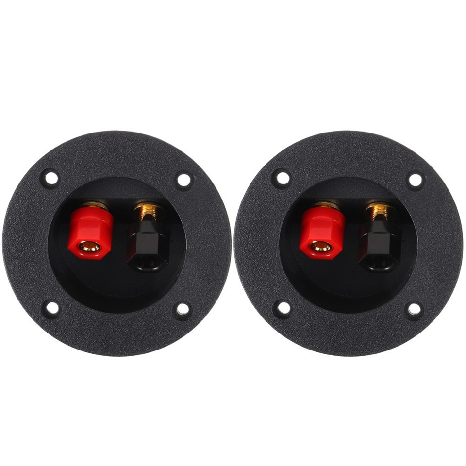 2 Pcs Speaker Pin Connectors Electrical Wire Terminals Audio DIY | eBay UK