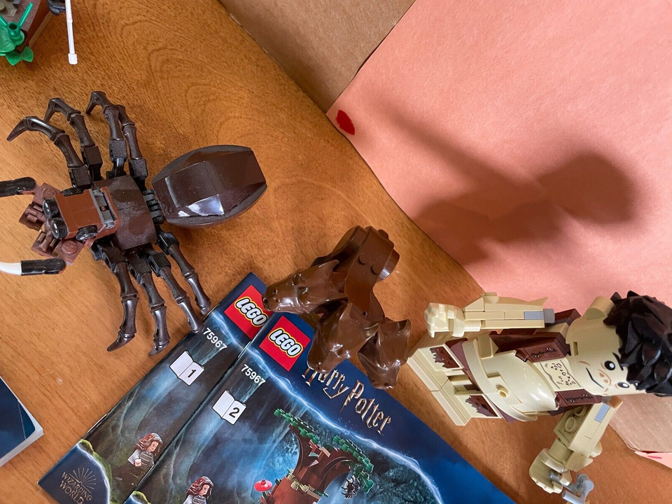 lego harry potter 75967 75950 lot fluffy aragog lair centaur umbridge ...
