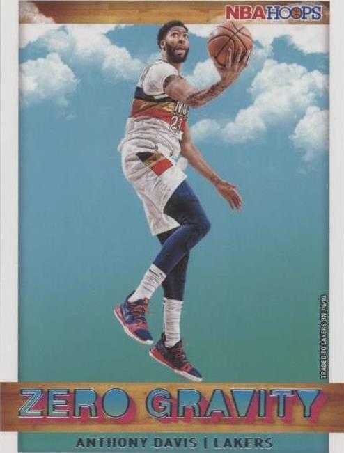 2019-20 Panini NBA Hoops - Zero Gravity Anthony Davis #12 for sale ...