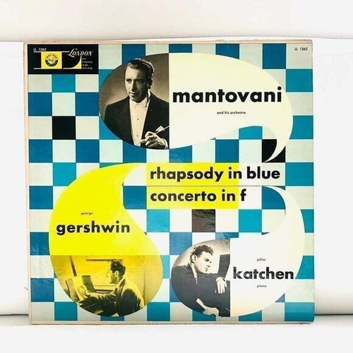 LP George Gershwin, Mantovani & His Orchestra, Julius Katchen ...