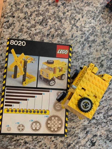 LEGO 8020 Technic: Building Set 100% Complete w/ manual | RARE ...