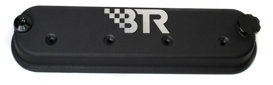 BTR Black LS Valve Cover Pair -WITH Coil Mounts- Aluminum Brian Tooley ...