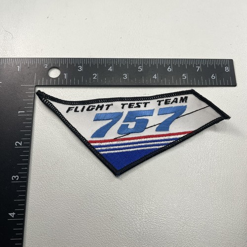 BOEING 757 FLIGHT TEST TEAM Patch (Airplane Related) 32R6 | eBay
