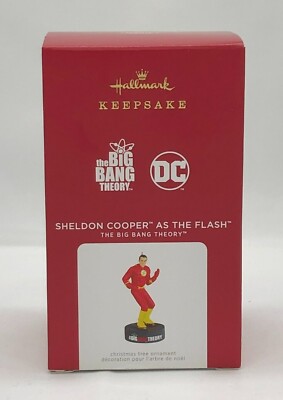 2021 Hallmark Big Bang Theory Sheldon Cooper as The Flash Christmas ...