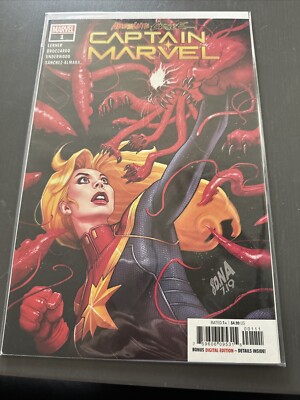 ABSOLUTE CARNAGE: CAPTAIN MARVEL #1 NM 2020 DAVID NAKAYAMA COVER 1st ...