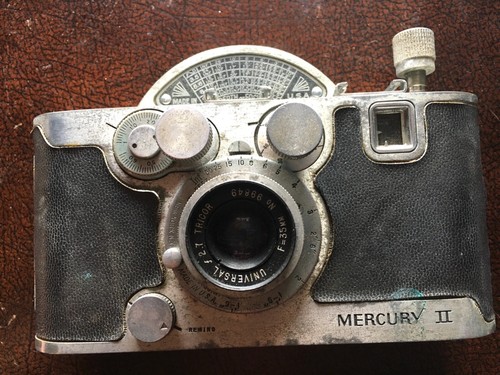 Universal Camera Corp., Mercury II-Model CX Vintage Camera 35mm 2.7 ...