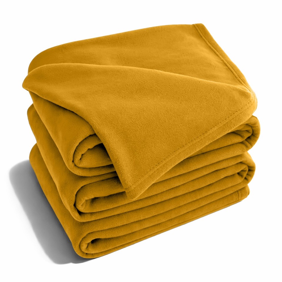 Soft Cozy Fleece Blanket for All Seasons Twin Queen Blankets Throw for ...