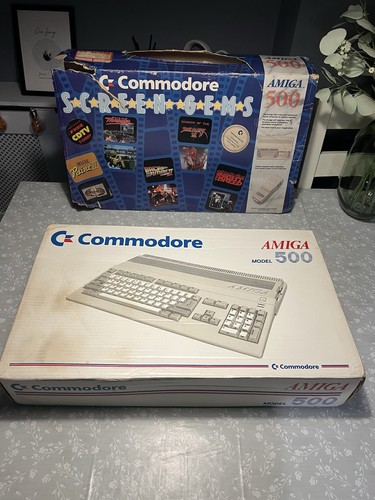 BOXED COMMODORE AMIGA A500 PLUS COMPUTER | eBay UK