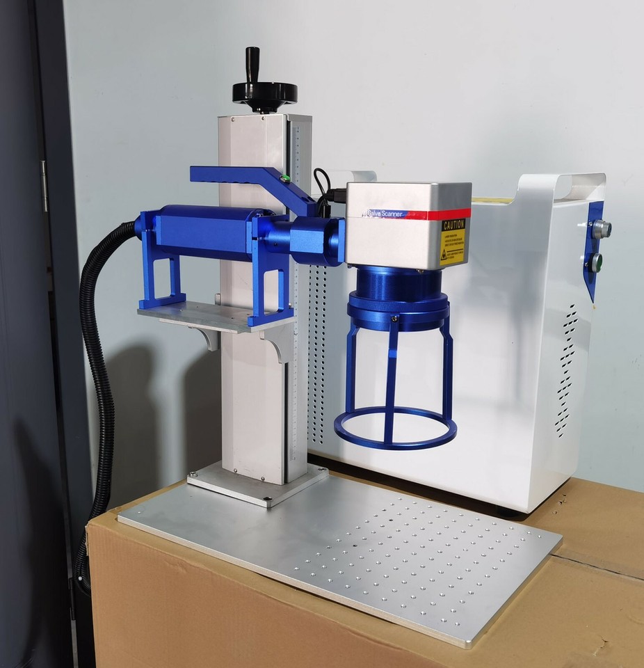 100W Fiber Laser Metal Mark Engraver Cutter Machine Metal & Non-metal ...