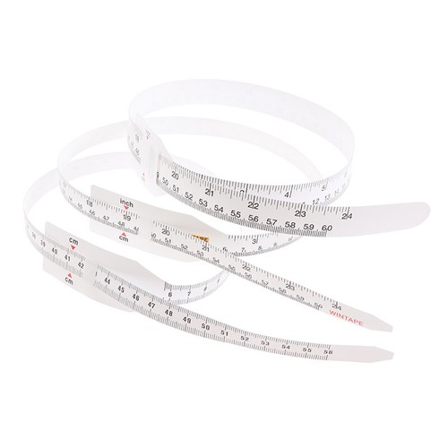 Non-Stretchable Plastic Head Circumference Tape Measure Ruler ...