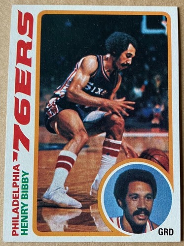 HENRY BIBBY 1978-79 TOPPS Card #65 NM-MT Condition | eBay