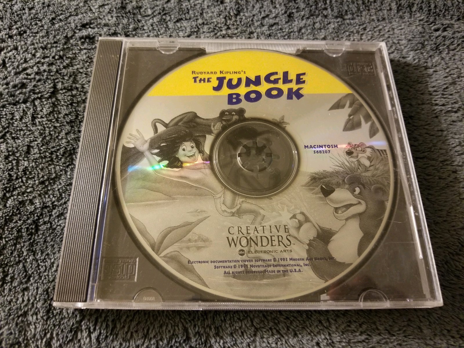 Creative Wonders The Jungle Book Macintosh CD-ROM Vintage | eBay