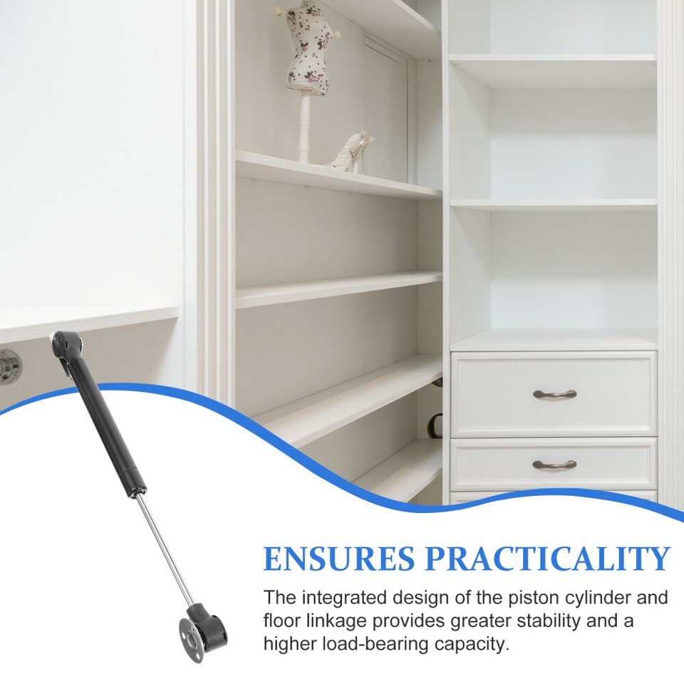 2 Count Gas Spring Cabinet Door Hinge Soft Close Lid Support Hinges ...