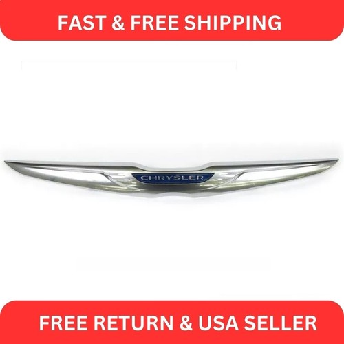 11-14 Chrysler 300 SILVER WINGS W/ BLUE ACCENT EMBLEM BADGE NAMEPLATE ...