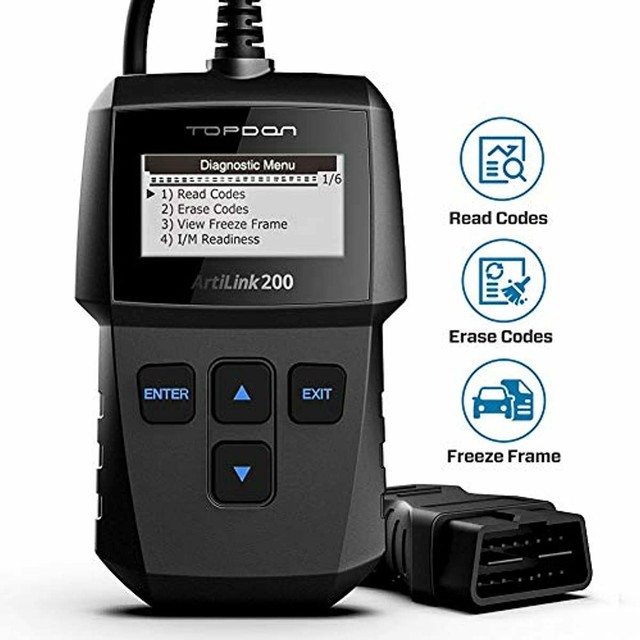 Universal Obd2 Scanner Ob2 Monitor ODB Car Diagnostics Machine Scan ...
