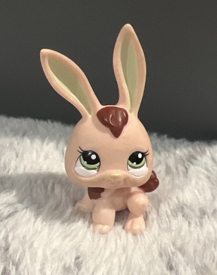 {Littlest Pet Shop} LPS #1019 Cream Long Ear EASTER BUNNY Rabbit 2006 ...