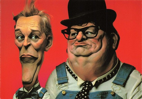 Postcard Tony Wedgwood Benn & Eric Heffer by Fluck & Law Comic, Funny ...