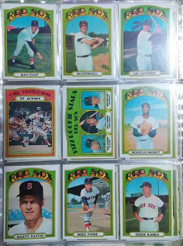 Boston Red Sox baseball cards team sets | eBay