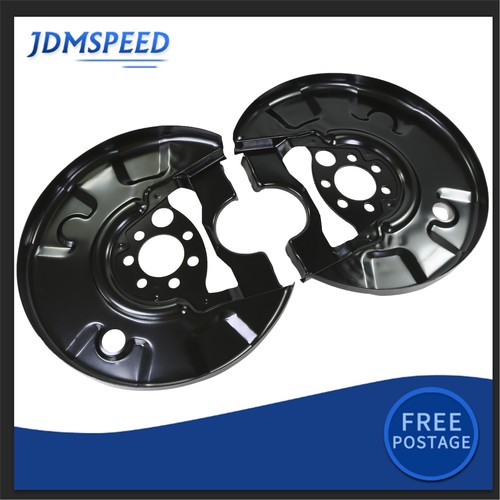 NEW Pair Rear Brake Disc Back Plates For VW Golf MK2 MK3 Corrado GTI ...