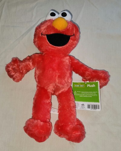 Sesame Street Classic Elmo Plush Stuffed Animal 13" NWT Free Shipping ...
