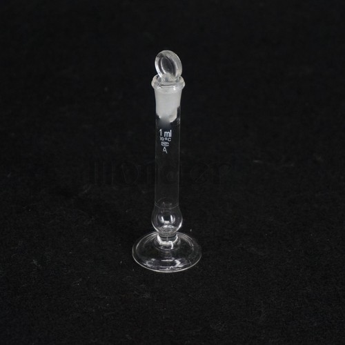 1ml Lab Volumetric Flask Measuring Borosilicate Glass With Stopper and ...