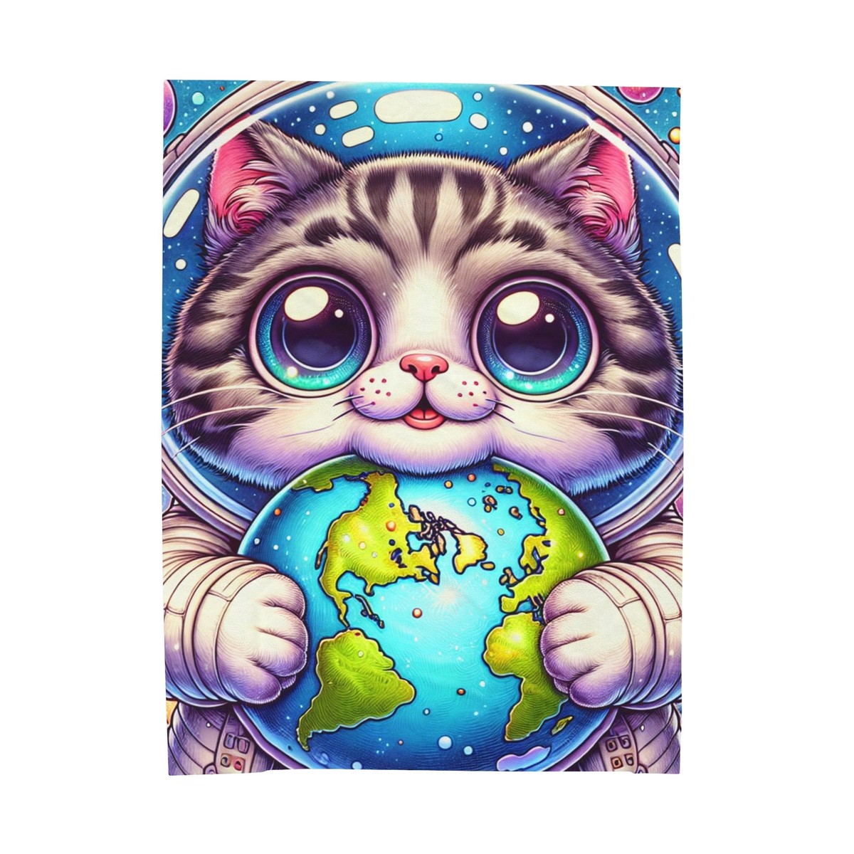 Blanket Cartoon Print
