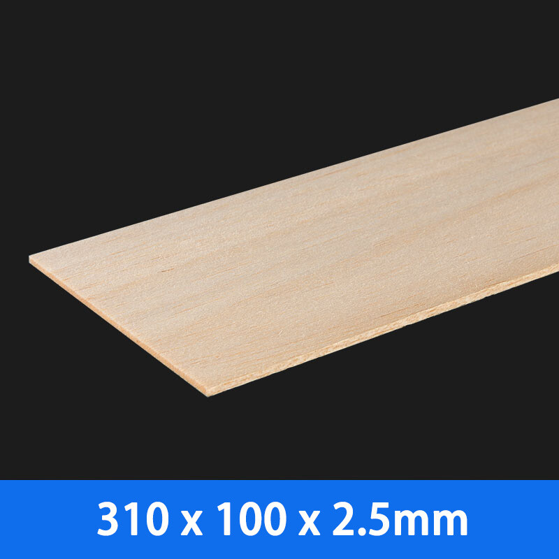 Balsa Wood Sheet Board Panel Thick 0.75mm-10mm Aircraft Ship Model DIY ...