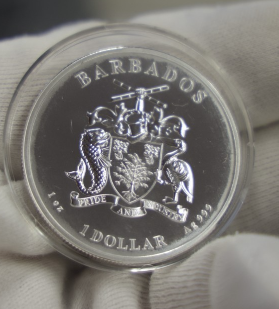 2018 Barbados 1 oz Silver $1 Caribbean Silver Gem Unc | eBay