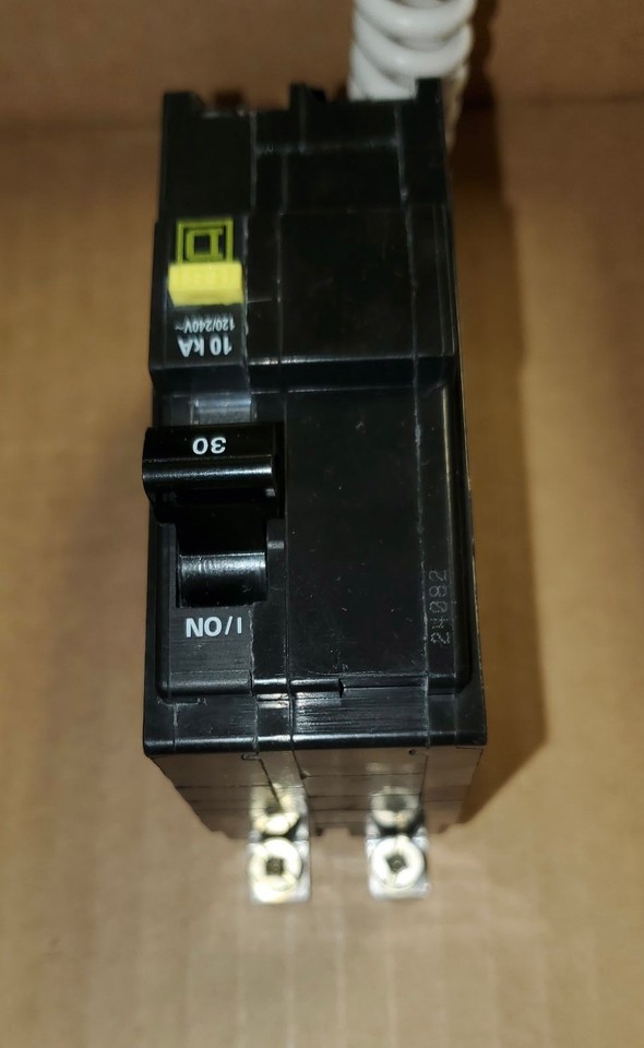 NEW SQUARE D CAT# QOB230GFI 30A, 2P GFI CIRCUIT BREAKER (QUANTITY OF 1 ...