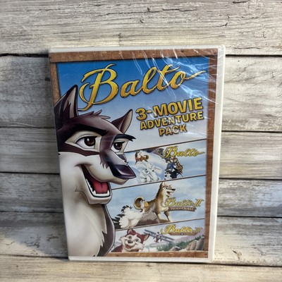 Balto 3-Movie Adventure Pack DVD New Sealed 233 Mins. Loose Disc ...