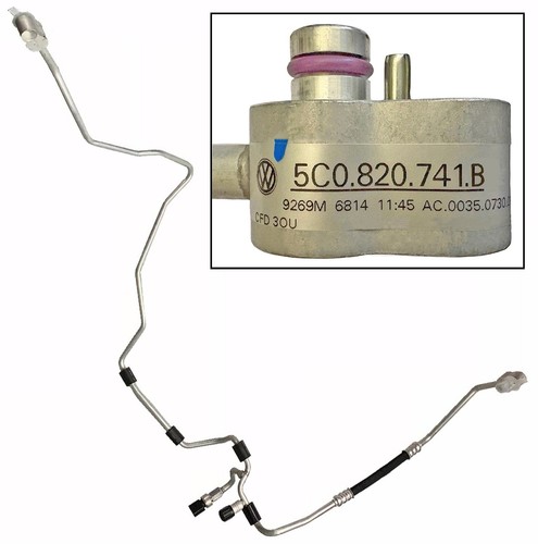 Genuine OEM VW AC Refrigerant Liquid Hose Line Beetle 2.0 '12-17 Jetta ...