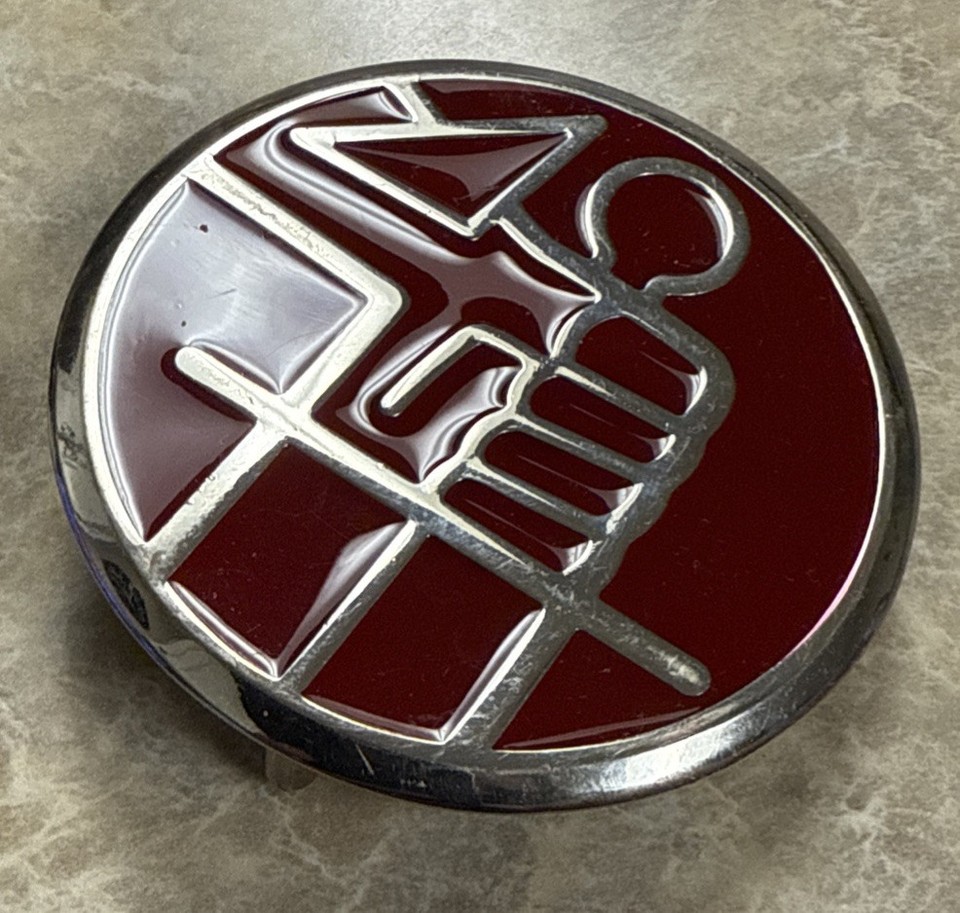 Hellboy Belt Buckle Universal Studios Comic Con Hell Boy Silver Tone ...