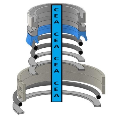 15050406 Ride Cylinder Seal Kit Fits Terex S24B TS24B | eBay