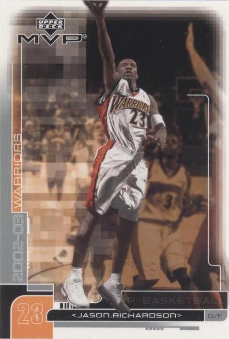 2002-03 Upper Deck MVP - Jason Richardson #53 for sale online | eBay