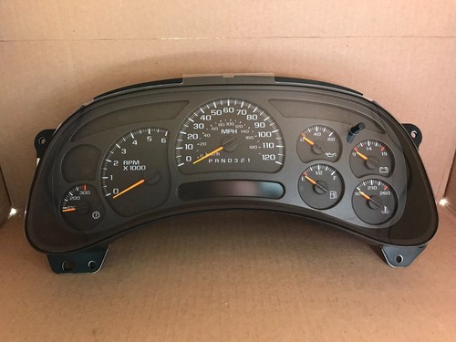 2006 2007 Chevy Silverado GMC Sierra Truck Speedometer Cluster 67K | eBay