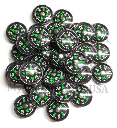Small 20mm Pocket Survival Compasses Compass BOB SHTF - YOU PICK ...