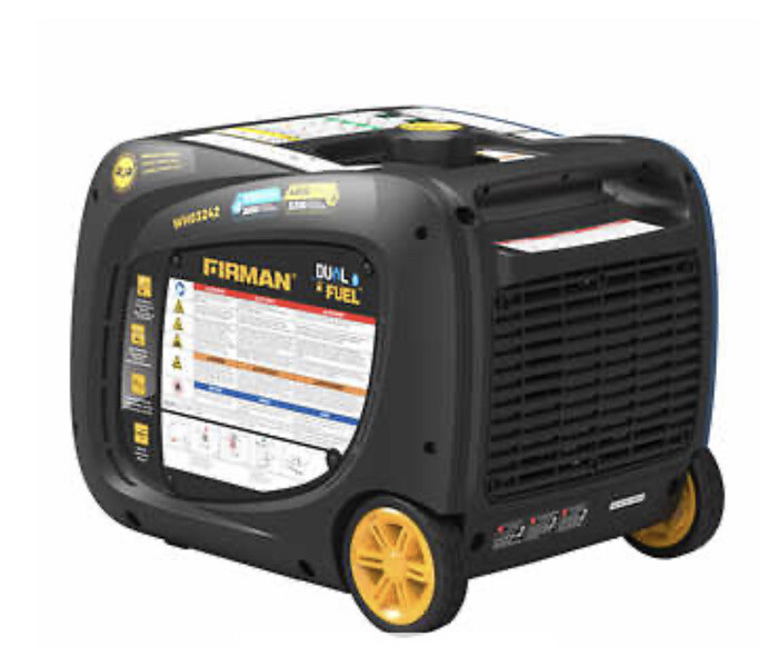 Firman Inverter Generator 3000W For Camping Project/Work Dual Fuel Fast ...