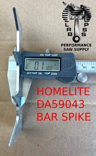 FELLING BAR SPIKE FITS HOMELITE XL-12, SUPER XL, SXLAO BIG RED, OLD ...
