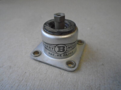 LOT OF 2 EA NOS BARRY CONTROLS 1.5 LB. VIBRATION SHOCK MOUNTS P/N: 6690 ...