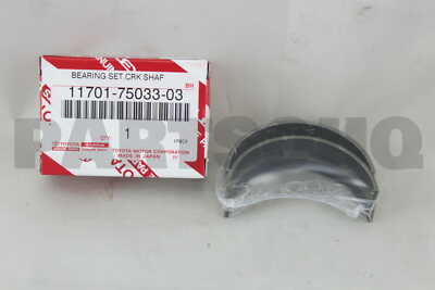 117017503303 Genuine Toyota BEARING SET 11701-75033-03 | eBay